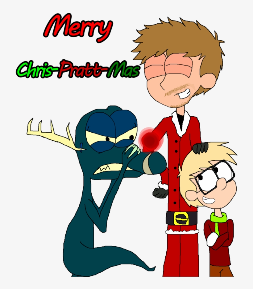 Download Merry Chris Pratt Mas - Cartoon | Transparent PNG Download ...