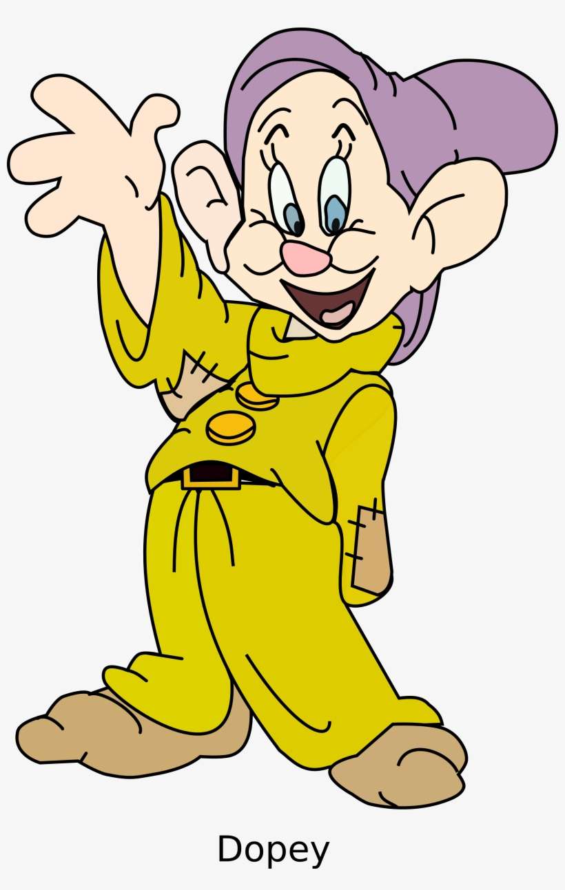Dopey Of The Seven Dwarfs K K Club - Dopey Dwarf PNG Image ...