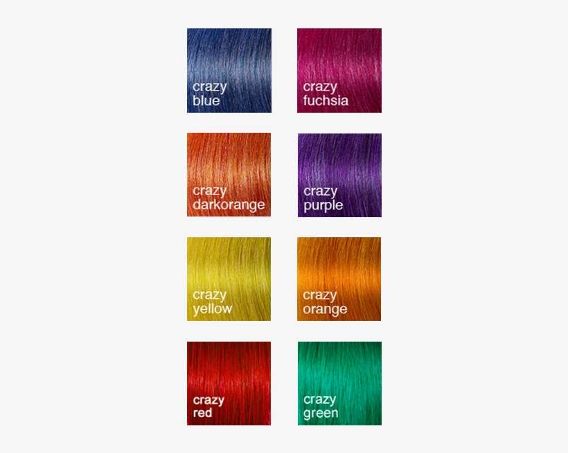 Crazy Colored Strands - Wig PNG Image | Transparent PNG Free Download ...