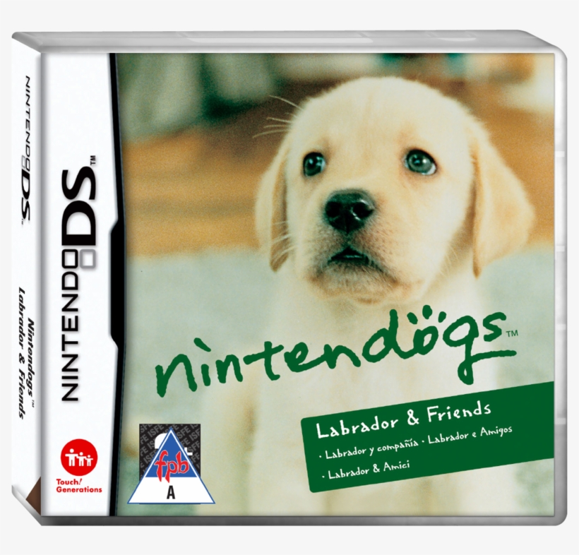 Ds Nintendogs Labrador & Friends - Nintendo Ds Nintendogs PNG Image ...
