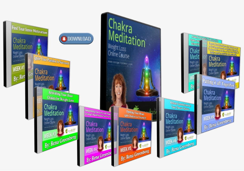 Download Chakra Meditation Weight Loss Course - Flyer | Transparent PNG ...