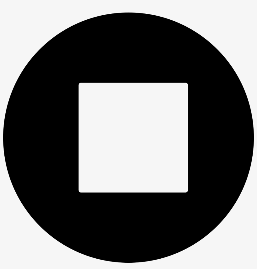 Download Stop Button Comments - Youtube White Icon Png | Transparent ...