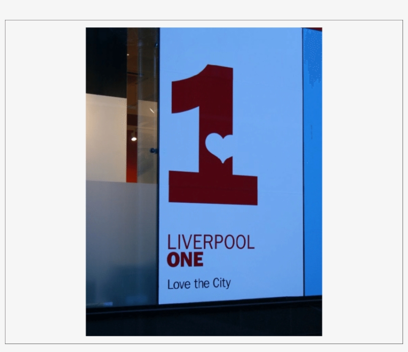 Download Typical Signage Found In Liverpool One - Signage | Transparent ...
