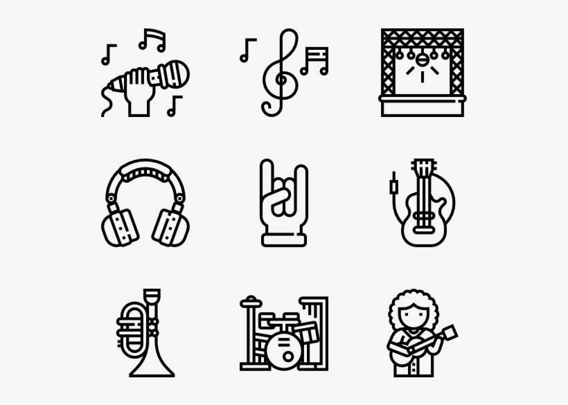 Rock And Roll - Alternative Energy Icon PNG Image | Transparent PNG ...