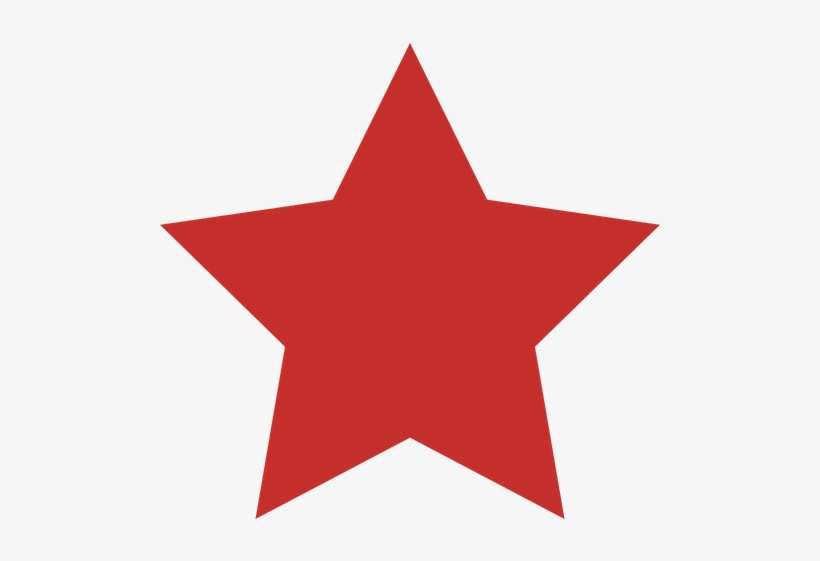 Star - Red Star White Background PNG Image | Transparent PNG Free ...