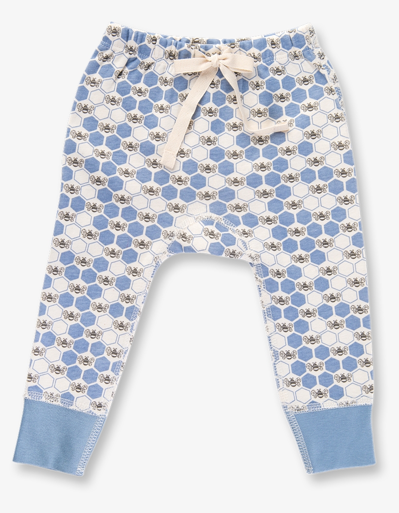 Cornflower Blue Bees Pants - Pajamas PNG Image | Transparent PNG Free ...