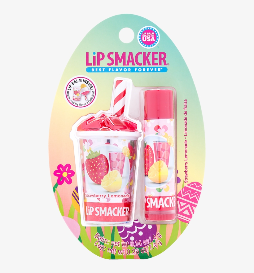 Easter Strawberry Lemonade Cup Lip Balm - Lip Smackers Cups PNG Image ...