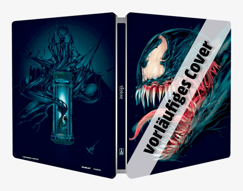 168258297 Venom Blu Ray - Venom Blu Ray Steelbook PNG Image ...