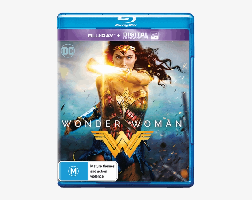 Wonder Woman Blu-ray - Wonder Woman Rating Age PNG Image | Transparent ...