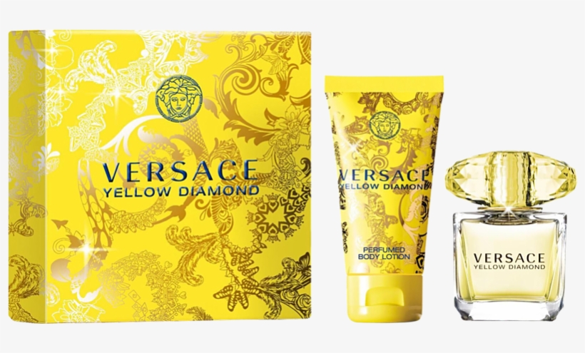 Versace Yellow Perfume Set PNG Image | Transparent PNG Free Download on ...