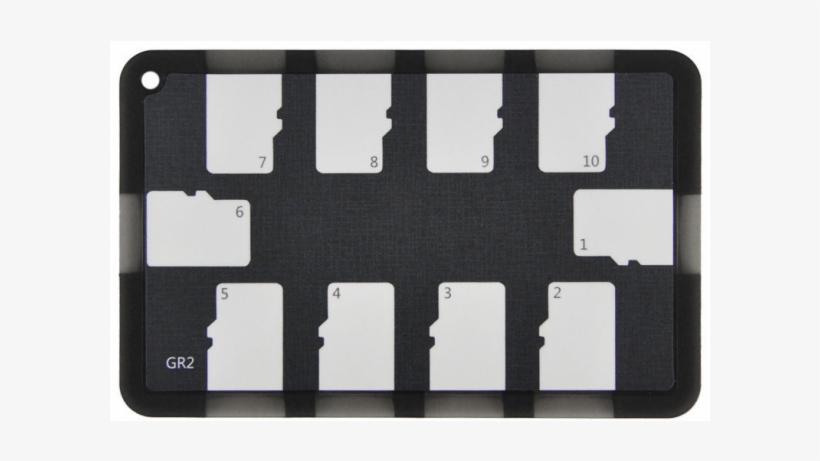 Ultraslim Credit Card Size Memory Card Holder Storage - Jjc Mch Msd10gr ...