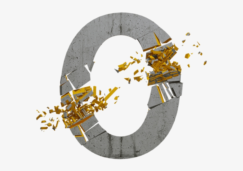 Concrete Explode Font - Illustration PNG Image | Transparent PNG Free ...