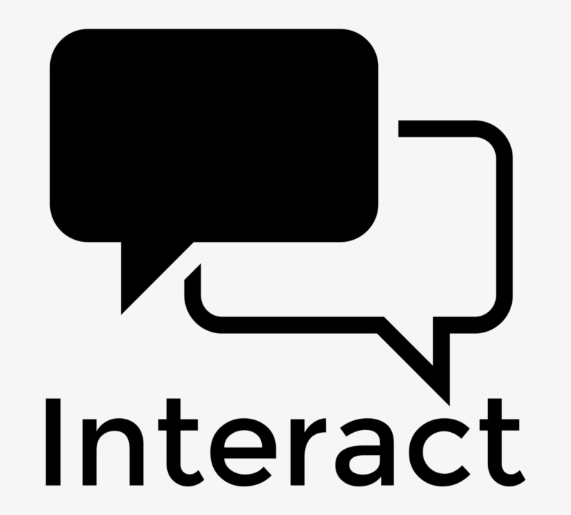 Interact Logo Black - Interact Icon Png PNG Image | Transparent PNG ...