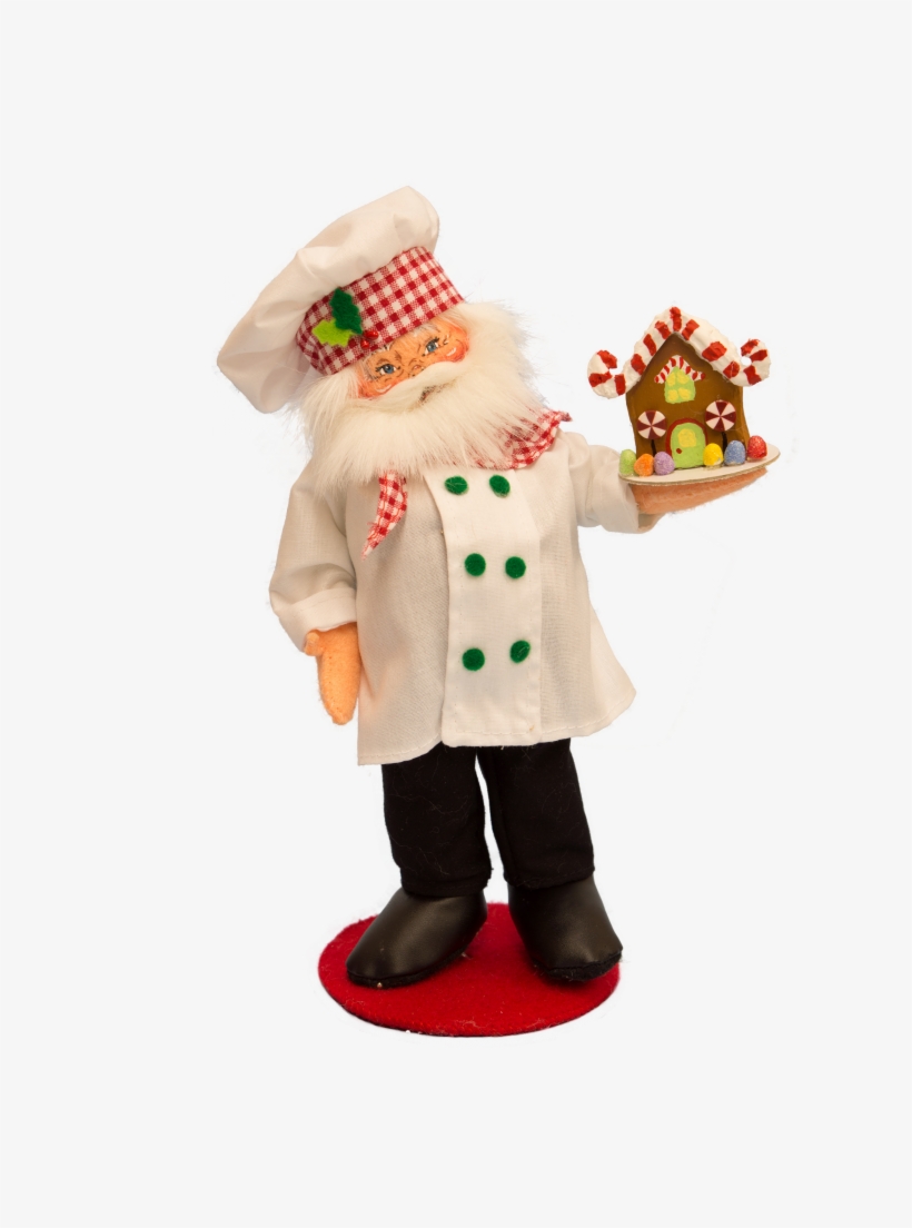 9" Chef Santa - Costume Hat PNG Image | Transparent PNG Free Download ...