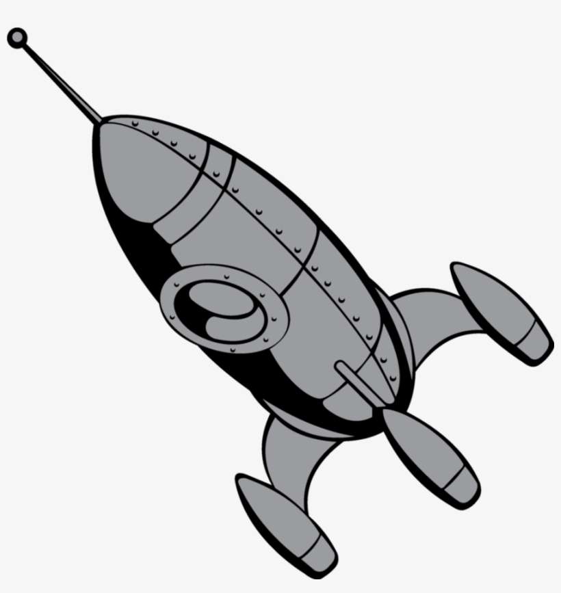 Retro Rocket Png - Vintage Rocket Vector Png PNG Image | Transparent ...