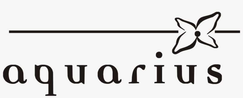 Aquarius Logo Black - Calligraphy PNG Image | Transparent PNG Free ...