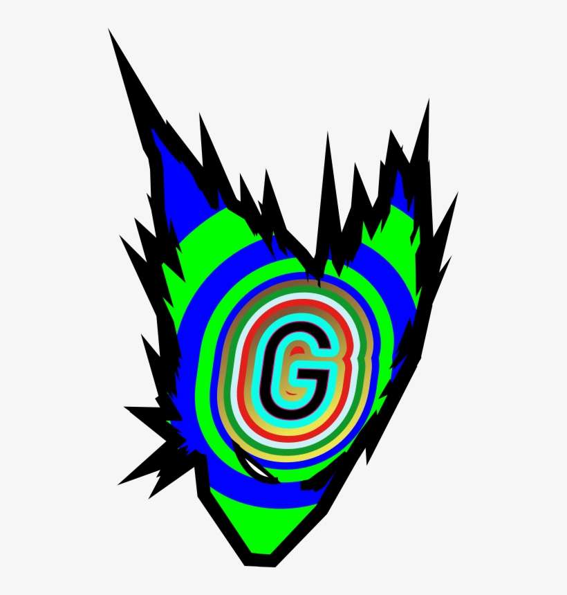 Made This Garou Logo On Inkscape To Practice - Emblem PNG Image ...