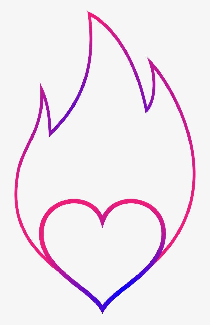 Download Heart Flame Logo | Transparent PNG Download | SeekPNG