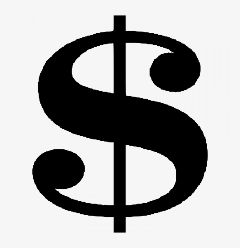Money Sign Clipart Black PNG Image | Transparent PNG Free Download on ...
