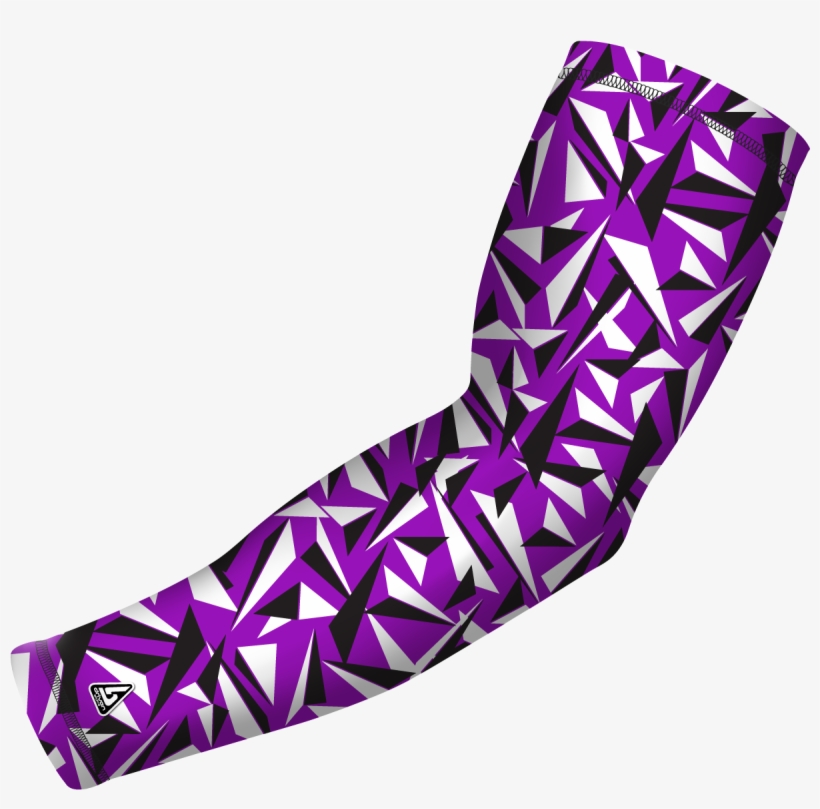 Light Purple Razor Compression Arm Sleeve - Sock PNG Image ...