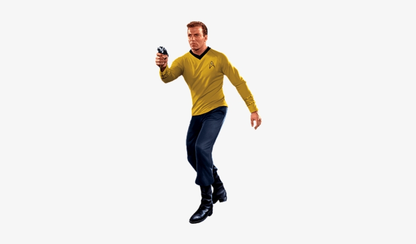 James T - Kirk - Captain Kirk Transparent PNG Image | Transparent PNG ...