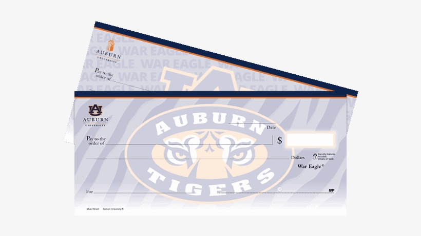 Download Auburn University Checks - Auburn Tigers Alternate Logo ...