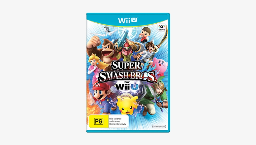 Super Smash Bros - Nintendo Super Smash Bros - Wii U Download Code PNG ...