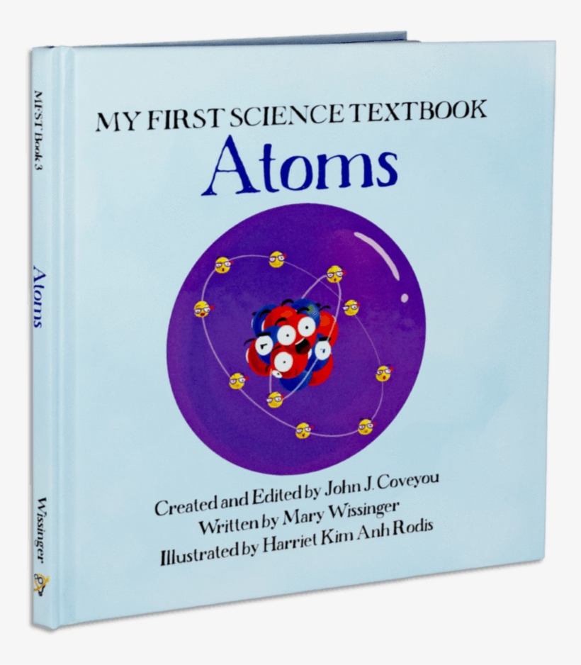 Atoms Science Book - My First Science Textbook Atoms PNG Image ...