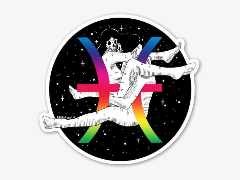 Pisces Sticker - Astrological Sign PNG Image | Transparent PNG Free ...