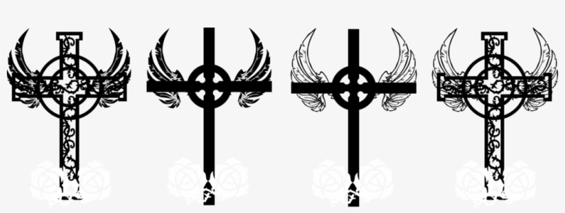 Download Cross Tattoo Designs By Vexic - Cross | Transparent PNG ...