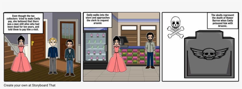 A Rose For Emily - Cartoon PNG Image | Transparent PNG Free Download on ...