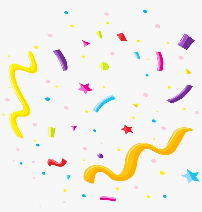 Streamer Free Png Image - Dibujos De Serpentinas Y Globos PNG Image ...