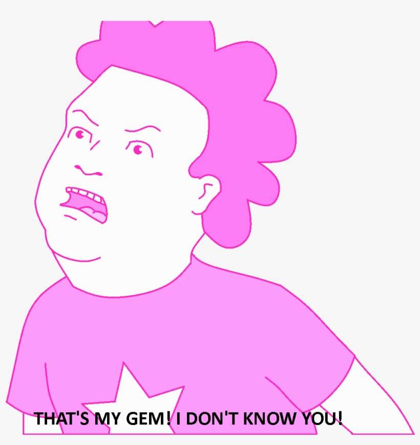 Fanartbobby Hill As Pink Steven - Illustration PNG Image | Transparent ...