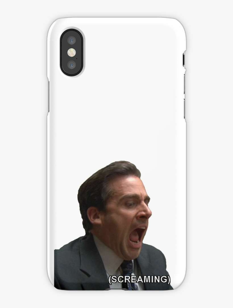 Michael Scott Iphone X Snap Case - Michael Scott Png PNG Image ...