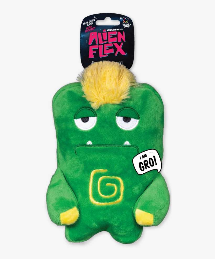 Download Alien Flex Plush - Dog Toy | Transparent PNG Download | SeekPNG