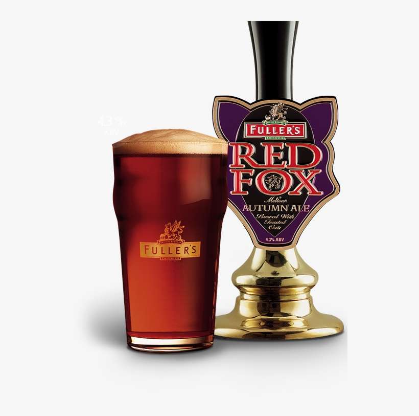 Track Down The Crafty Red Fox - Beer PNG Image | Transparent PNG Free ...