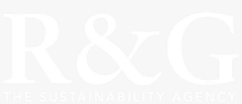 R&g White Logo Tagline Rgb - Poster PNG Image | Transparent PNG Free ...