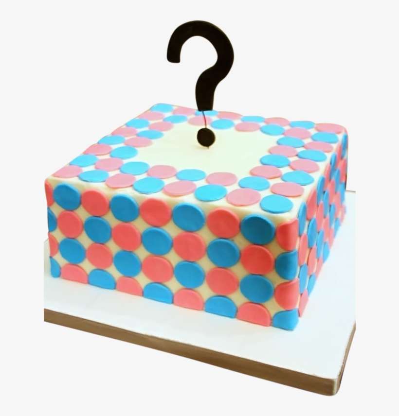Question Mark Clipart Gender Reveal - Question Mark Cake Png PNG Image ...