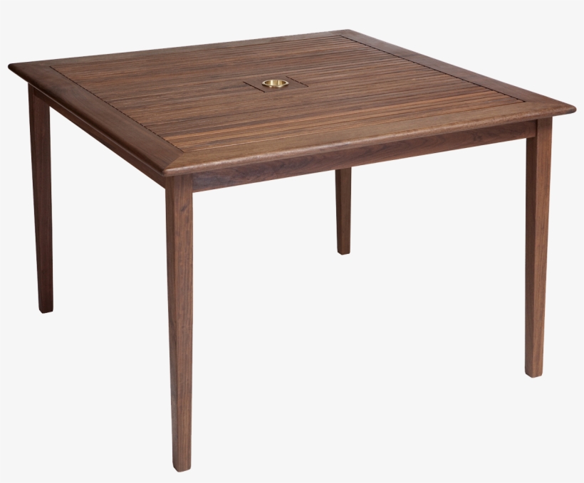 Opal Square Table - Tafel Notenhout PNG Image | Transparent PNG Free ...