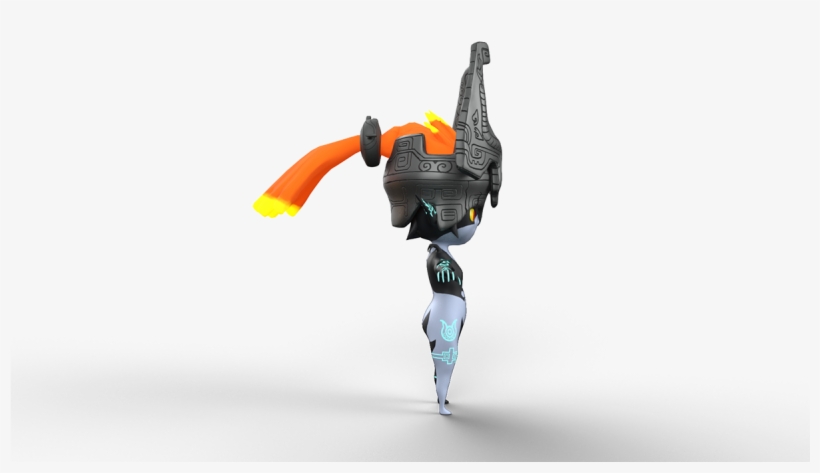In This Project I Tried To Recreate The Character Midna - Water Gun PNG ...