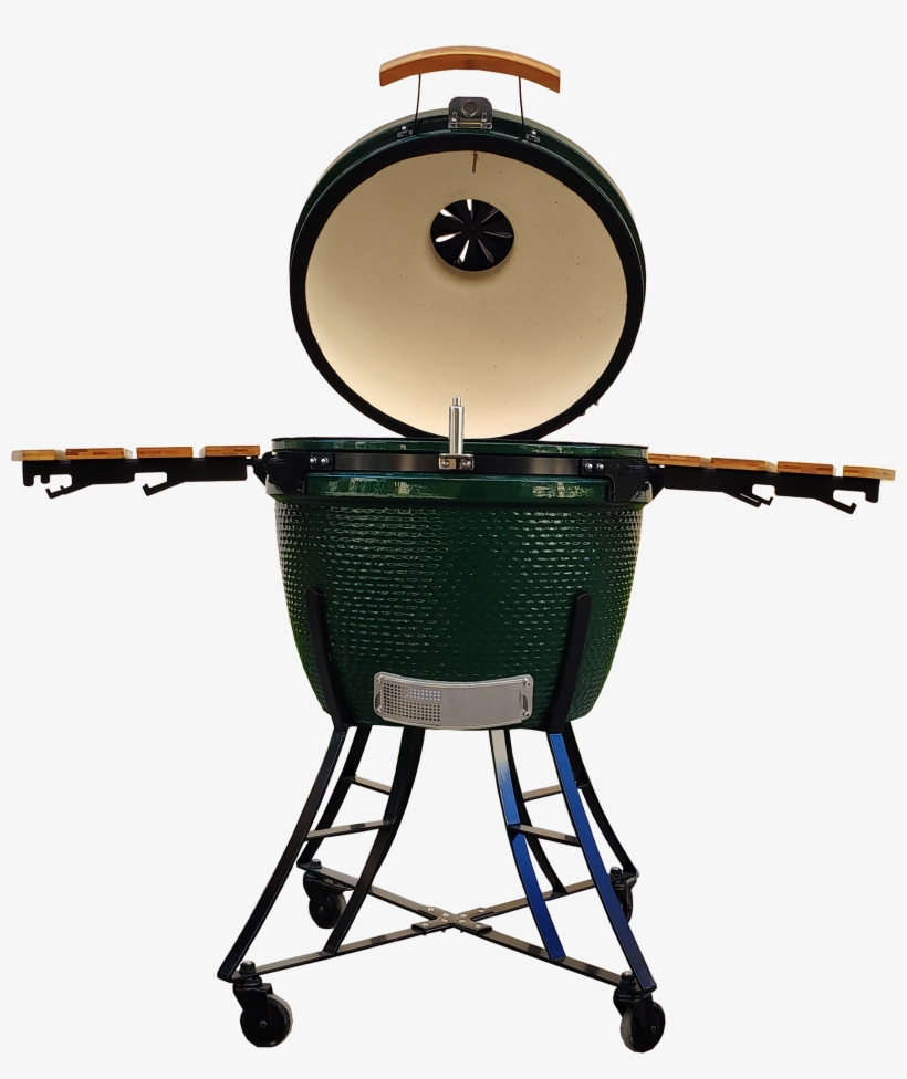 New Design Green Big Egg Shape Barbecue Grill With - Cart PNG Image ...