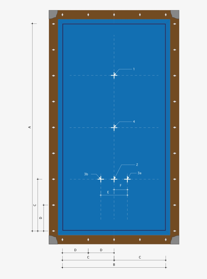 Carom Billiards Table-dimensions - Tan PNG Image | Transparent PNG Free ...