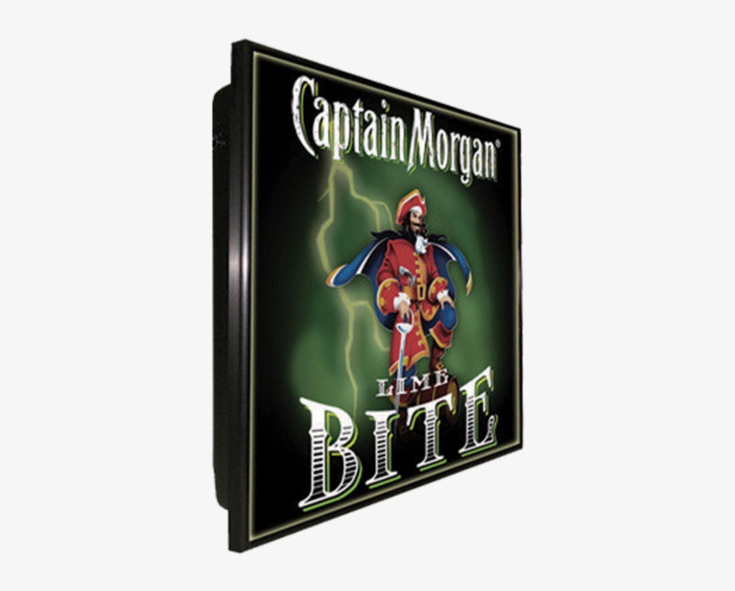 Download Captain Morgan Light Box Sign - Green Lantern | Transparent ...