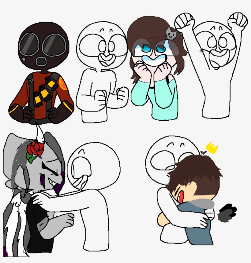 Rando Collabo - Drawing PNG Image | Transparent PNG Free Download on ...