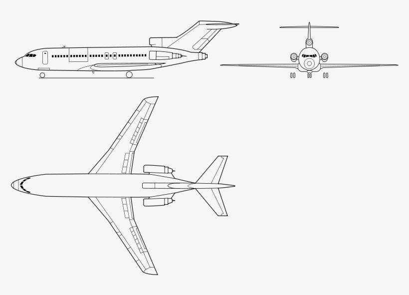800 X 600 5 - Boeing 727 PNG Image | Transparent PNG Free Download on ...