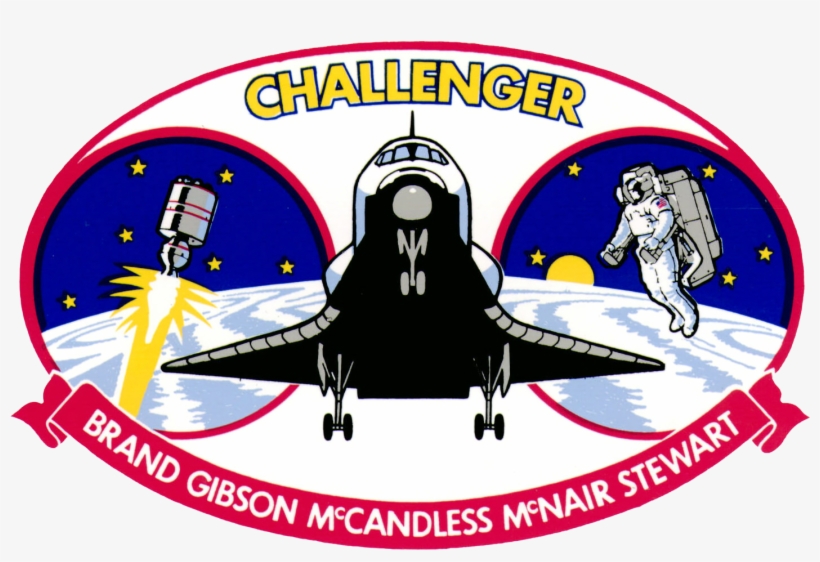 Sts 41 B Patch - Challenger Space Shuttle Patch PNG Image | Transparent ...