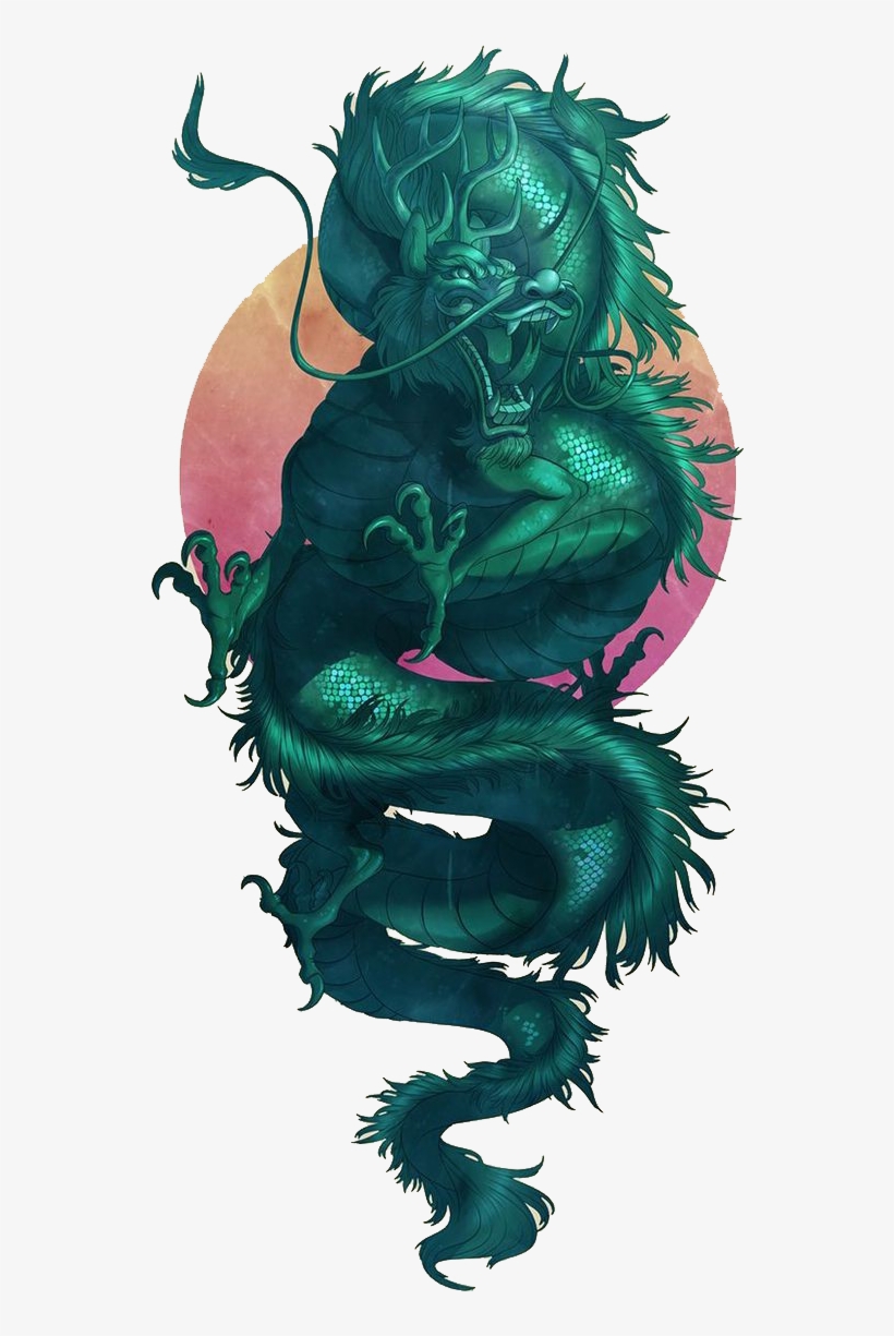 Pattern Jade Green Illustration Dragon Png Image High - Jade Dragon PNG ...