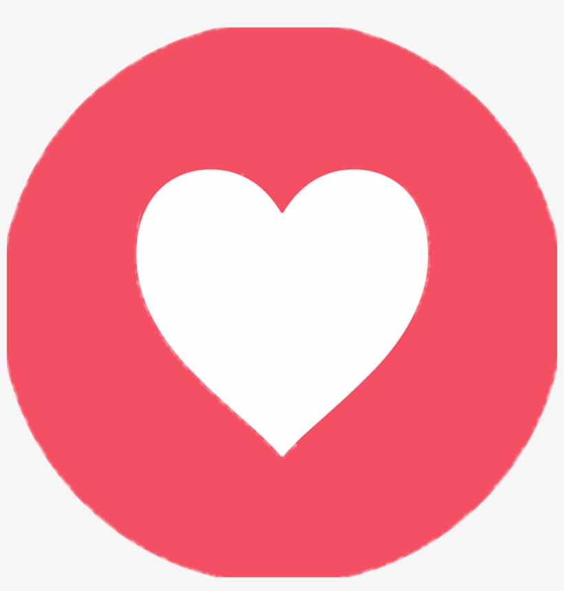 Download Facebook Sticker - One Heart | Transparent PNG Download | SeekPNG