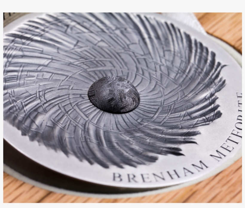 Chad - 2016 - 5000 Francs - Brenham Meteorite - Close-up PNG Image ...