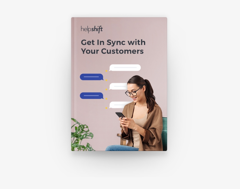 Get In Sync With Your Customers - Helpshift PNG Image | Transparent PNG Free Download on SeekPNG